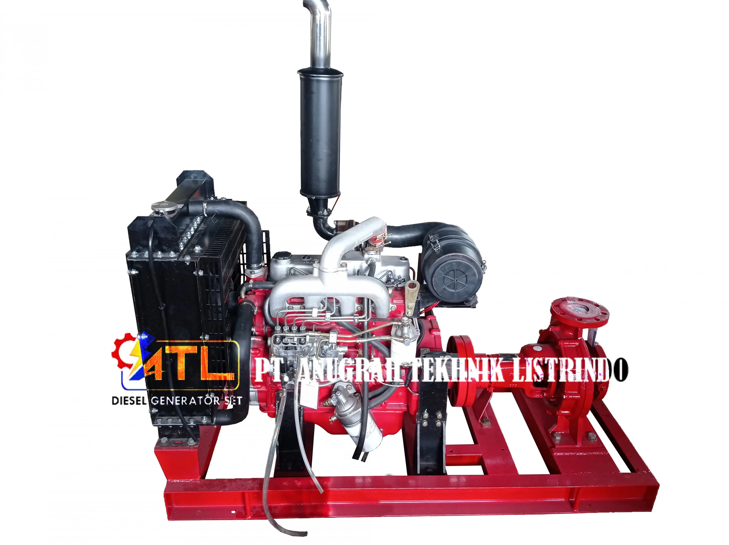 Jual Hydrant - Pompa Diesel Pemadam 4JA1T Murah | Diesel Engine ...