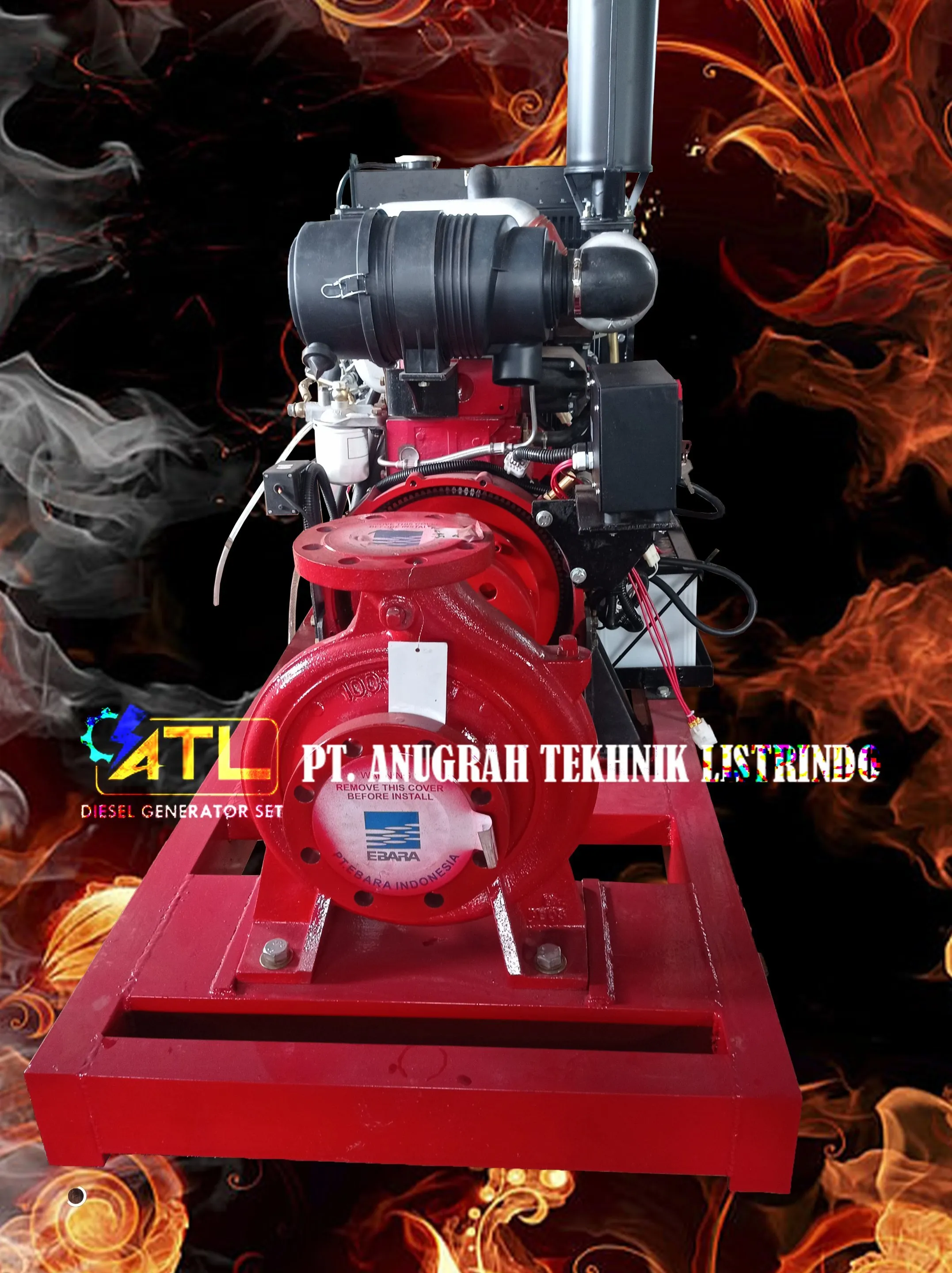 Jual Hydrant - Pompa Diesel Pemadam 6BDZL Murah | Diesel Engine ...