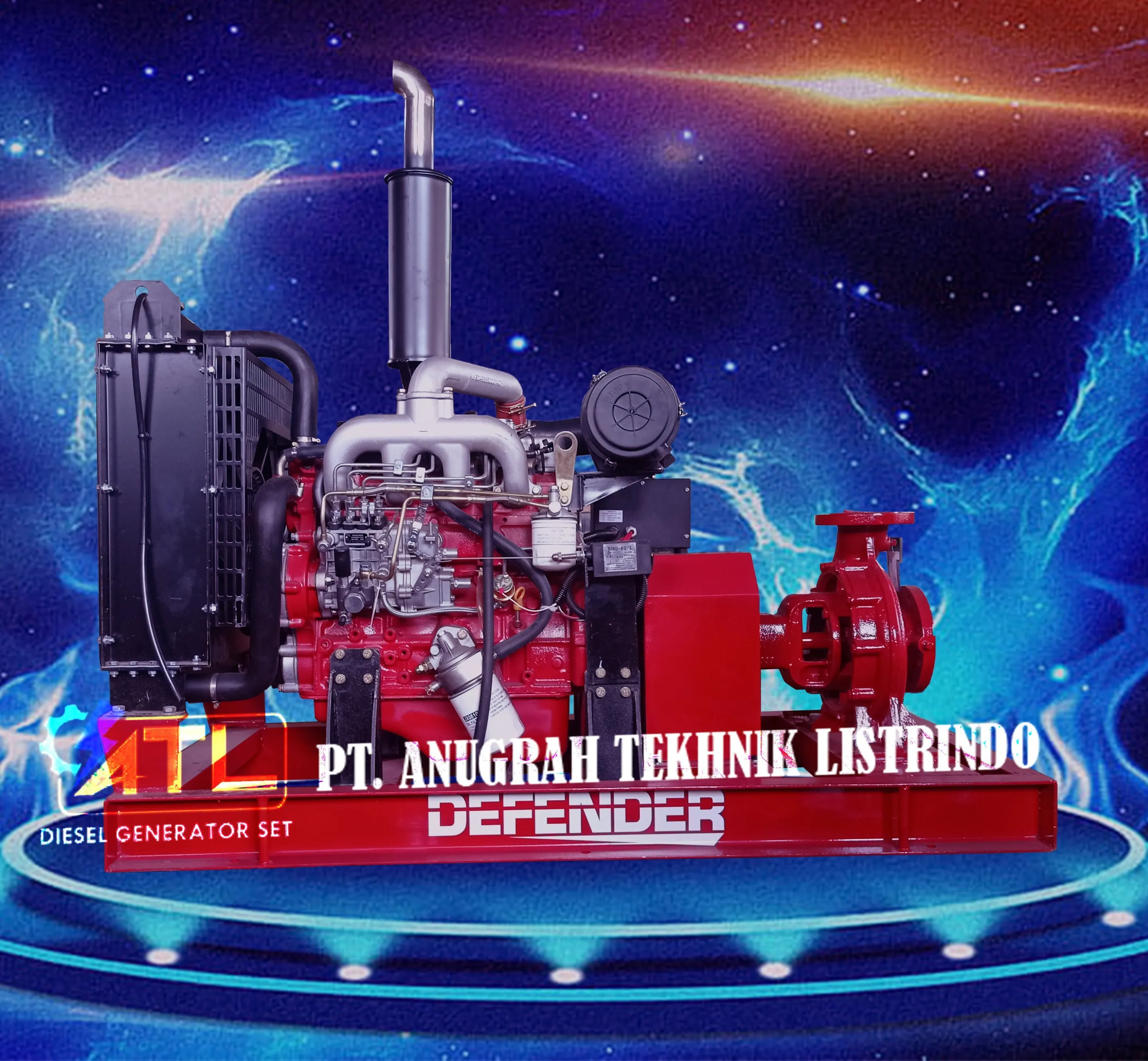 Jual Mesin Diesel Pompa Pemadam - Pompa Hydrant 6BDZL | Diesel Engine ...