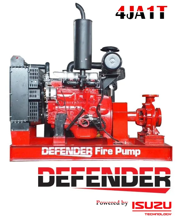 Jual Hydrant - Mesin Diesel 500 GPM 4JA1T | Diesel Engine Defender ...