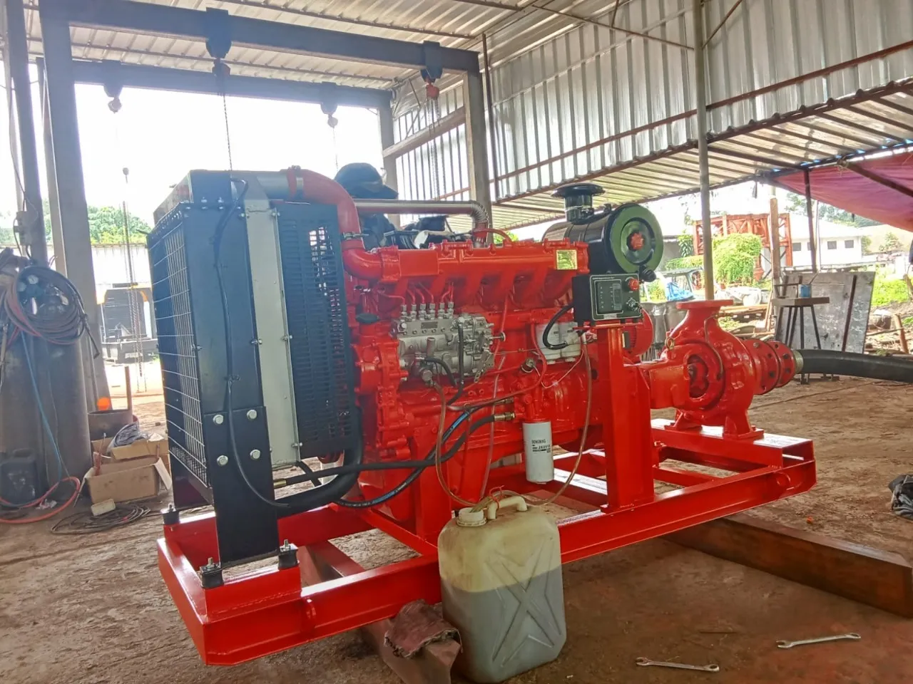 DIESEL FIRE PUMP 1000 GPM HEAD 140 METER | Diesel Fire Pump 1000GPM ...