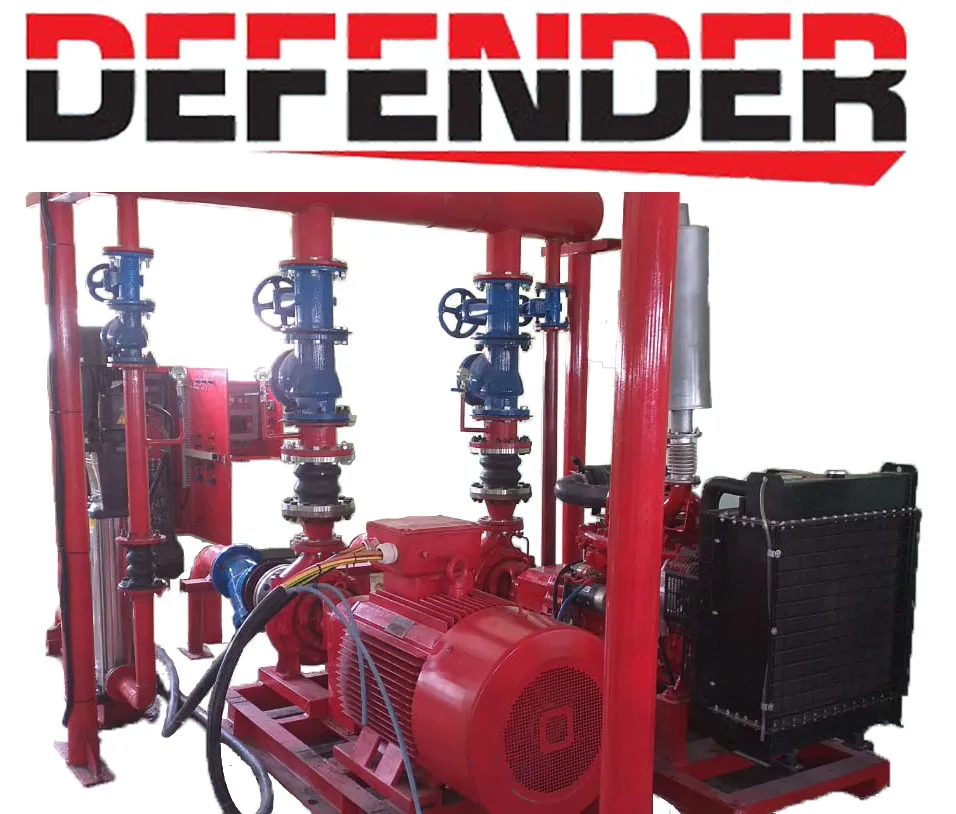 Hydrant Pump Set 500 GPM Head 110 mtr | Diesel Engine Defender | ATL Genset