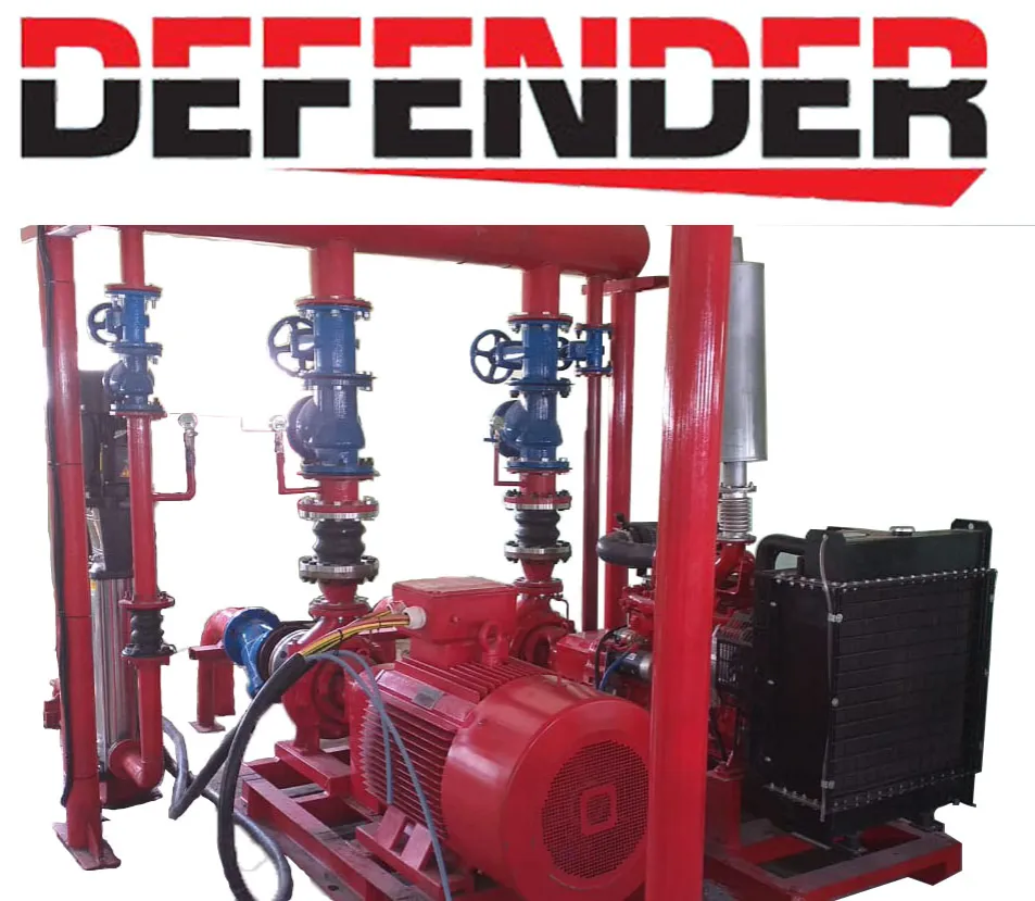 Hydrant Pump Set 750 GPM Head 110 mtr | Diesel Engine Defender | ATL Genset