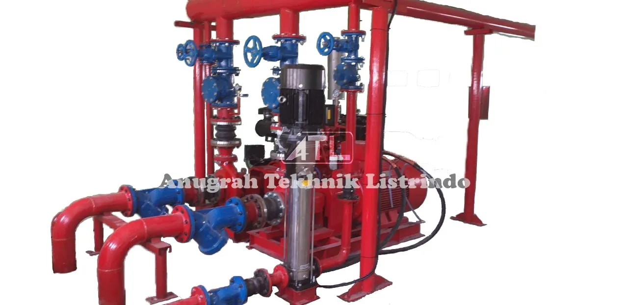 Pompa Hydrant Pump Set 750 gpm 110 mtr | Diesel Engine Defender | ATL ...