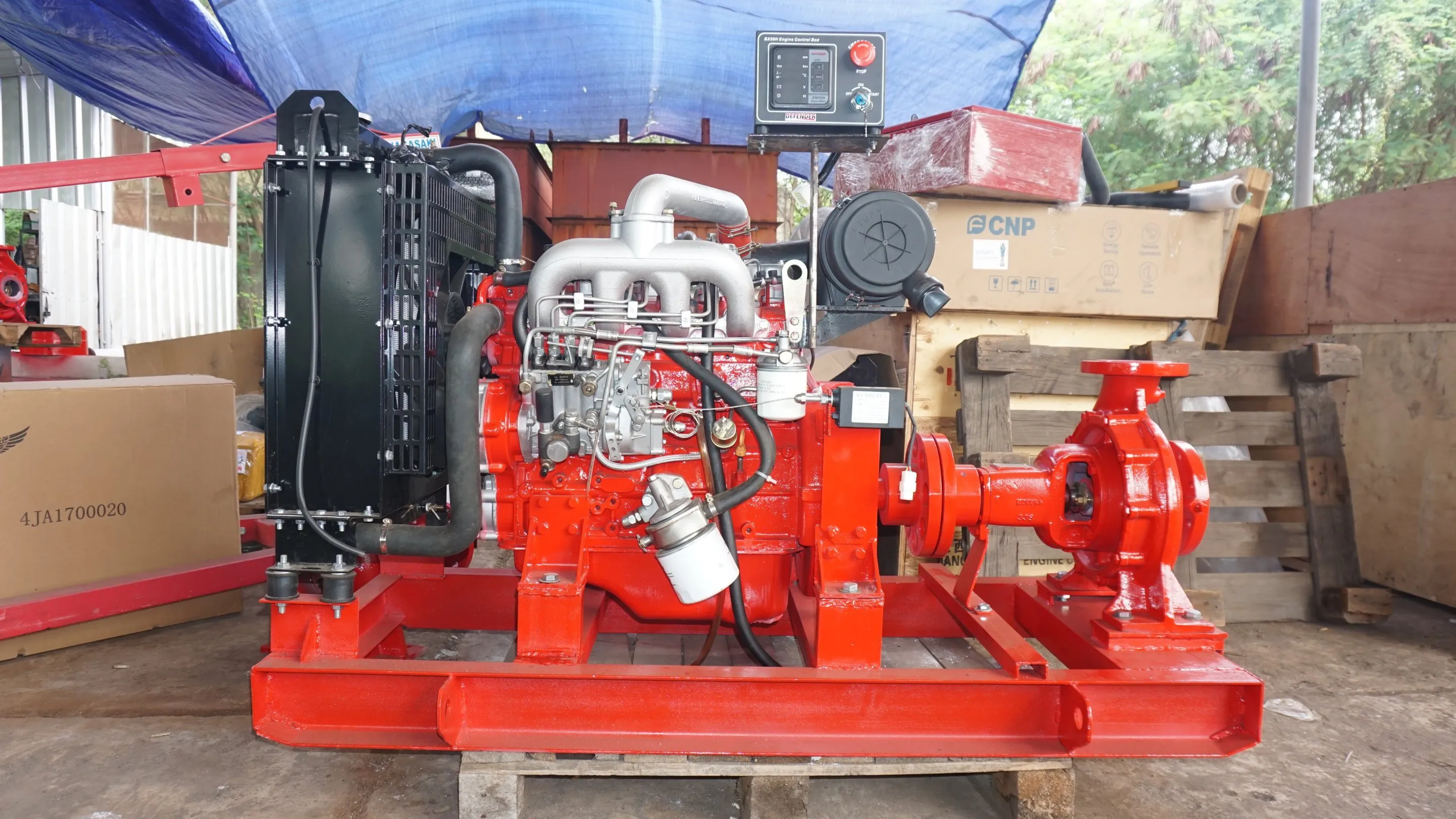 DIESEL FIRE PUMP 500 GPM HEAD 120 METER | Diesel Fire Pump 500GPM | ATL ...