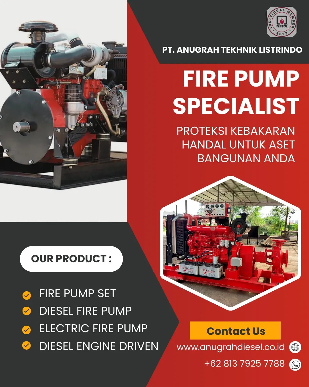 PENGERTIAN FIRE PUMP SET | Artikel | ATL Genset